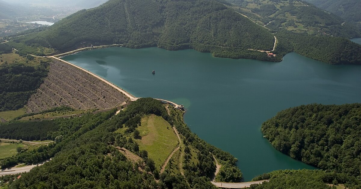 Gazivoda-See