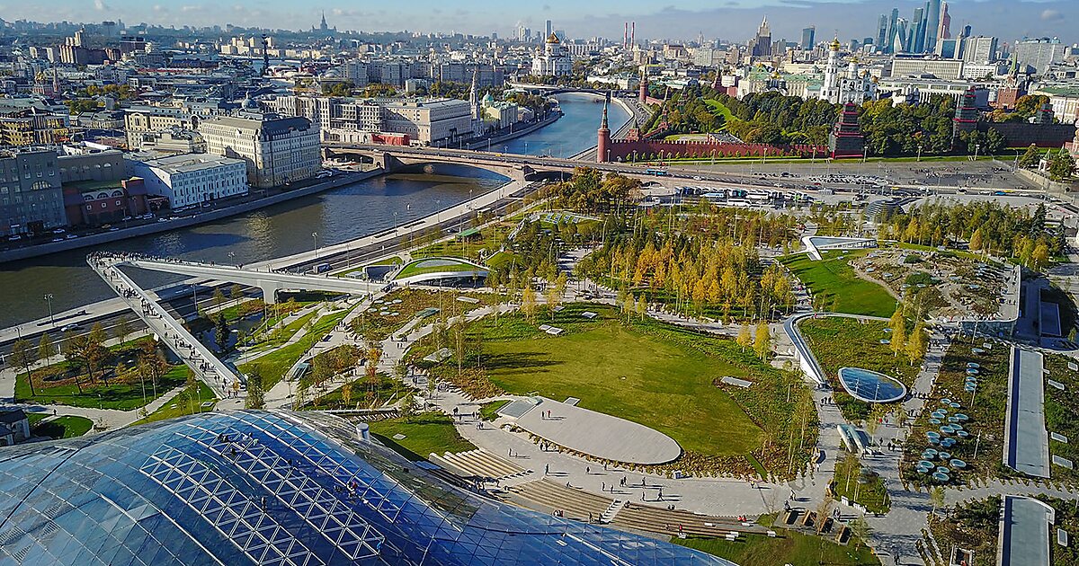 Tverskoy District, 莫斯科, 俄罗斯 / 俄羅斯的扎里亚季耶公园 | Tripomatic