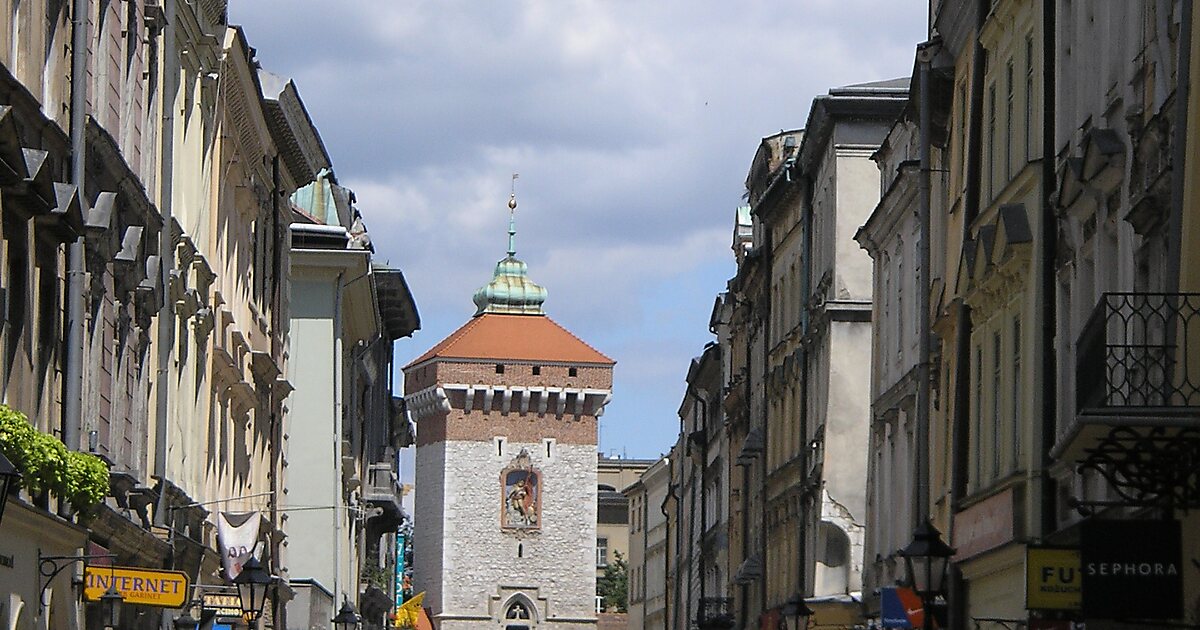 Florianska Street in Dzielnica I Stare Miasto, Kraków | Tripomatic