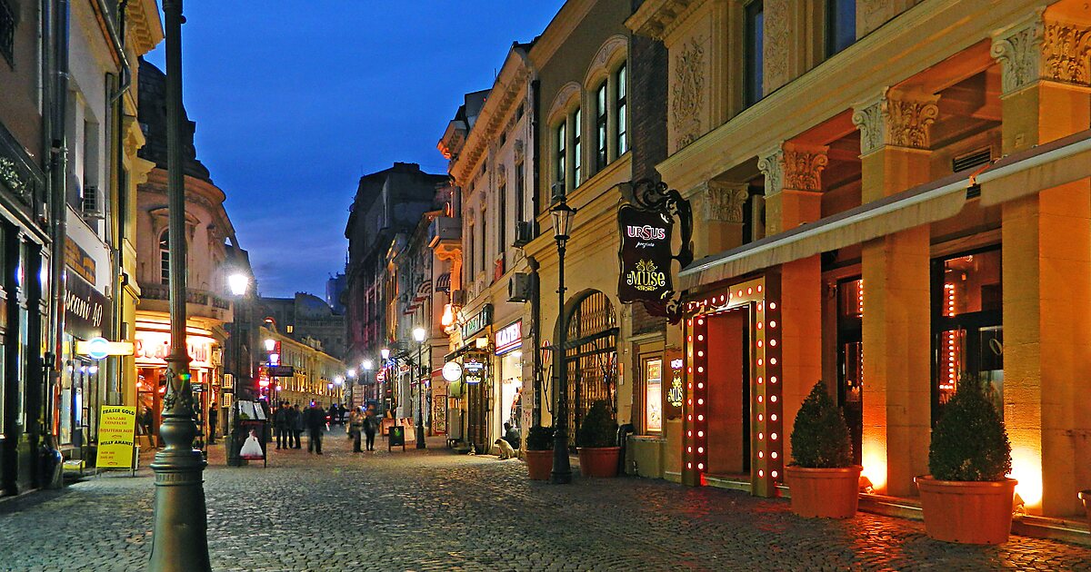 Lipscani Street in Bucharest, Romania | Tripomatic