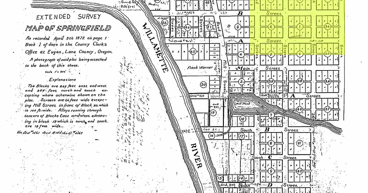 Washburne Historic District in Springfield, Oregon, United States ...