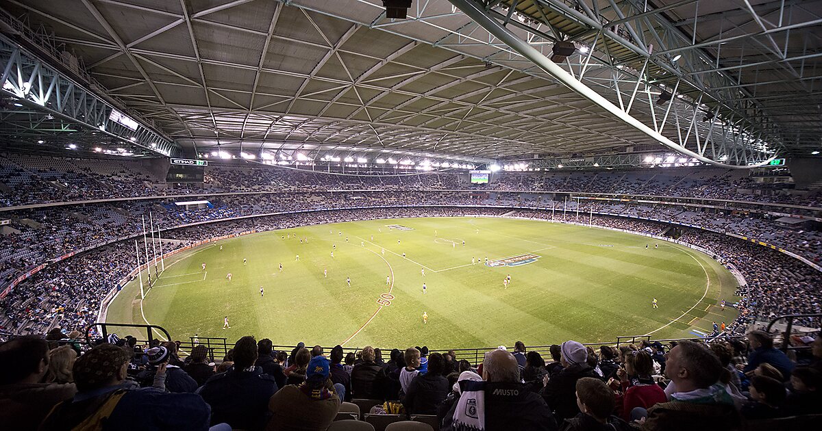 Marvel Stadium in Docklands, Victoria, Melbourne, Australia | Tripomatic