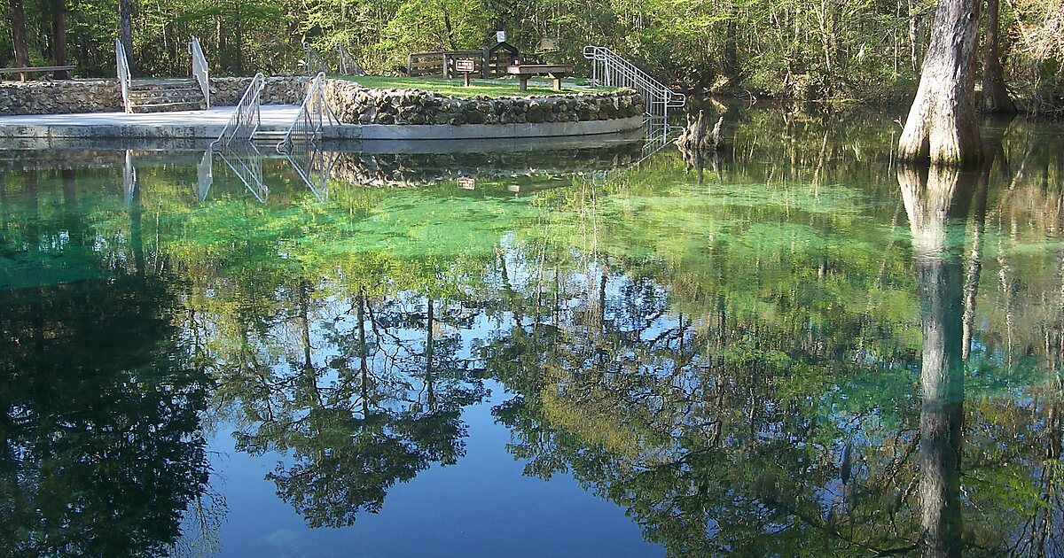 Ponce de Leon Springs State Park in Ponce de Leon, Florida, United ...