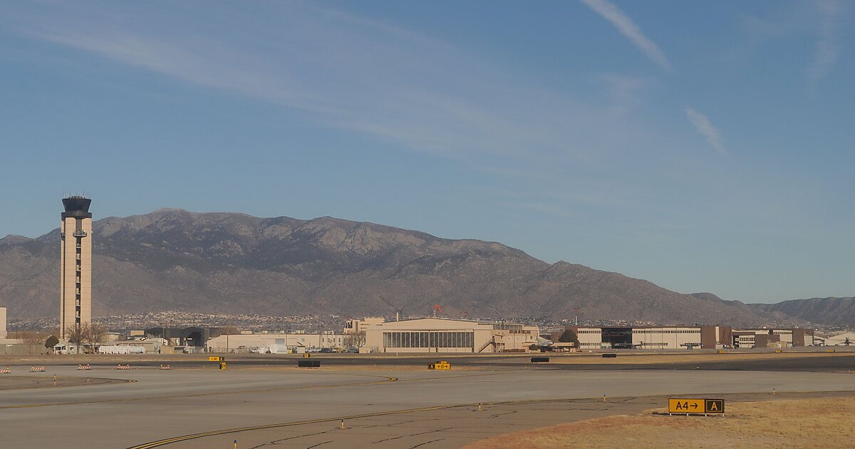 Albuquerque International Sunport in Albuquerque, New Mexico, United ...