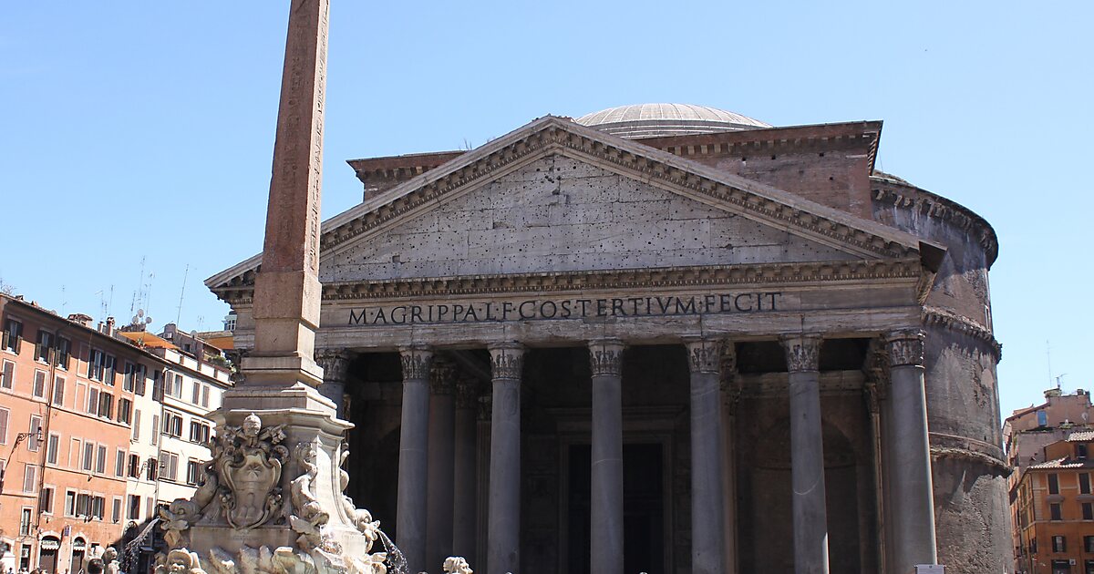 Pantheon in Pigna, Rome, Italy | Tripomatic