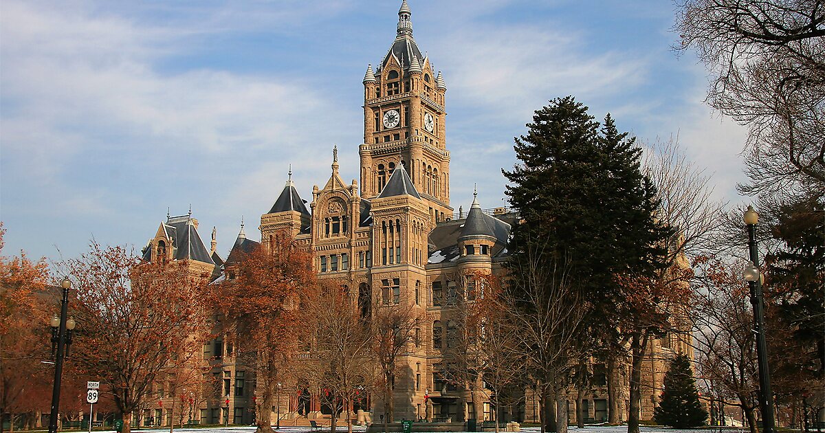 Salt Lake City and County Building in