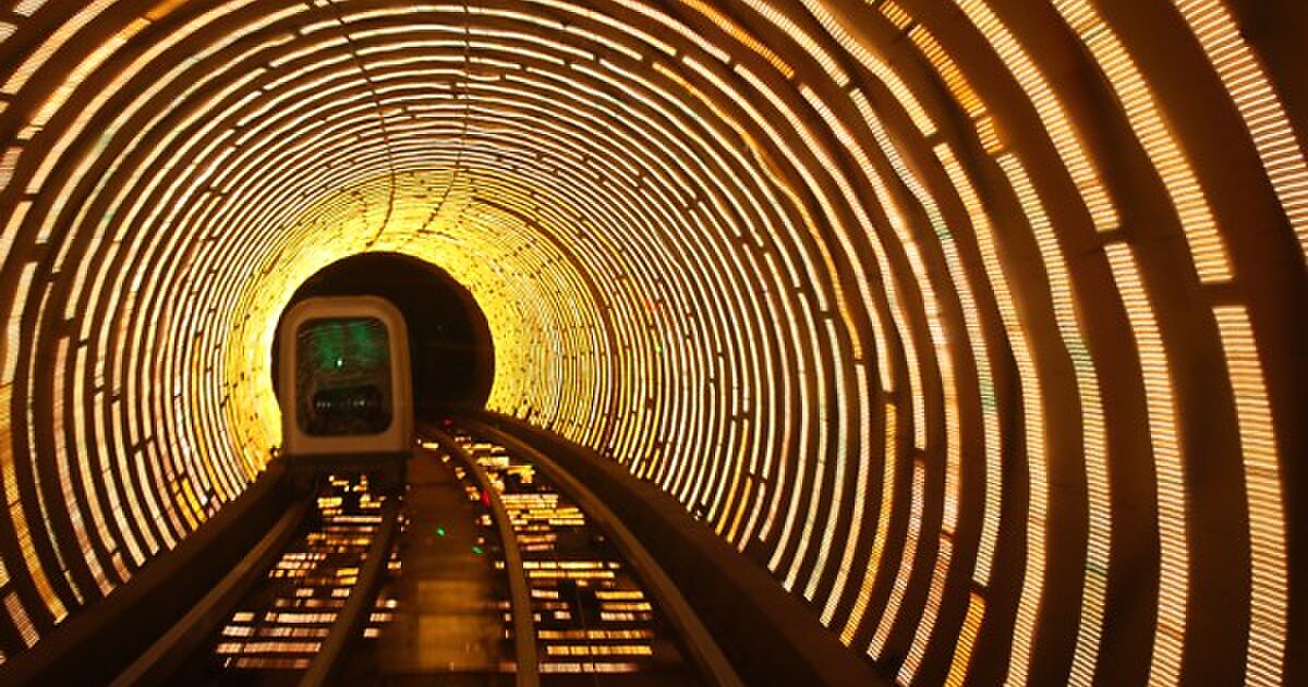 Bund Sightseeing Tunnel in Shanghai