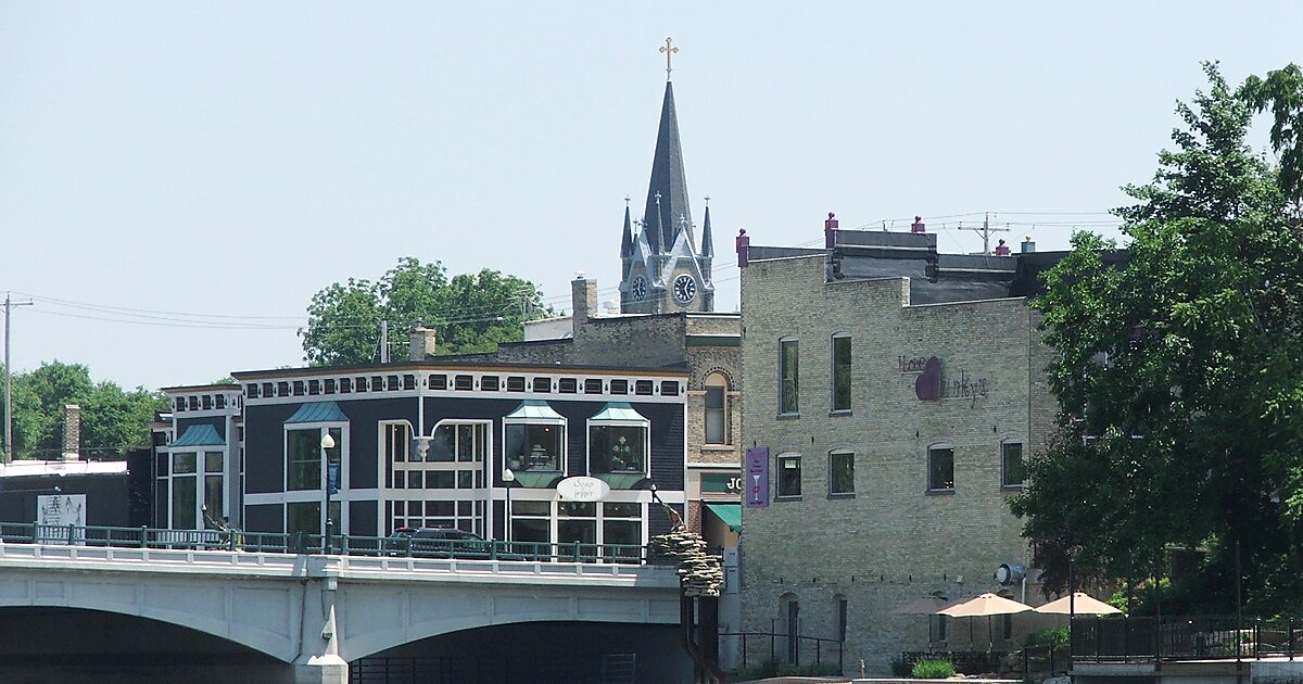 Fort Atkinson en Jefferson County, Wisconsin, Estados Unidos de América ...
