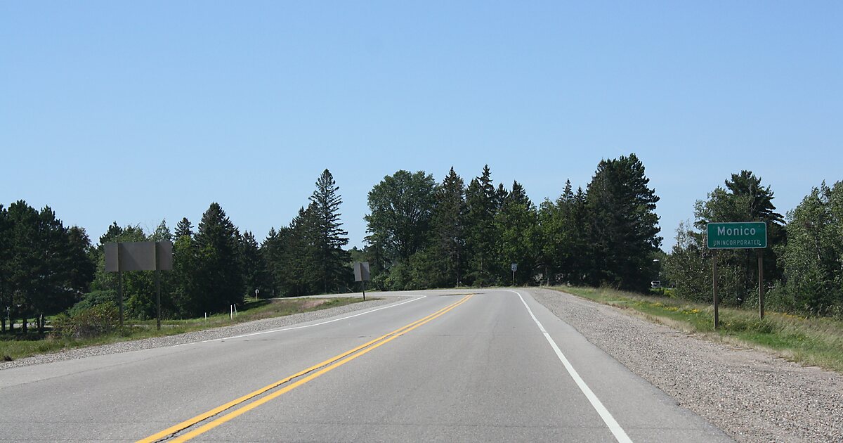 Monico in Oneida County, Wisconsin, United States | Tripomatic