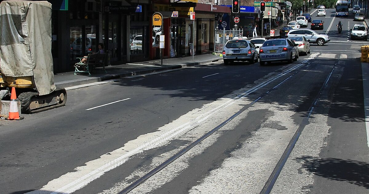 Glebe, Glebe Point Road nr Parramatta Road in Glebe, New South Wales ...