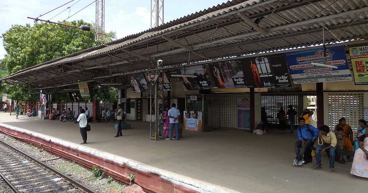 Korattur railway station in Ambattur, Chennai, India | Tripomatic