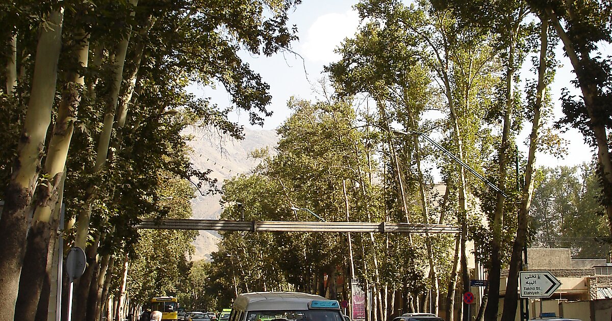Valiasr Street in Tehran, Iran | Tripomatic