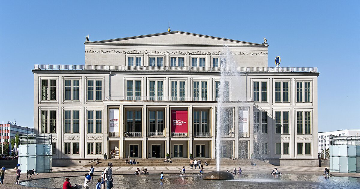 Leipzig Opera in center, Leipzig, Deutschland | Tripomatic