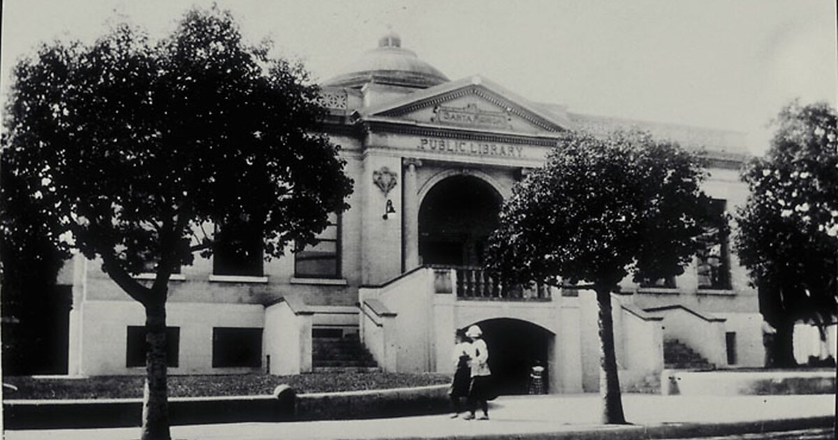 Santa Monica Public Library in Santa Monica, California, United States ...