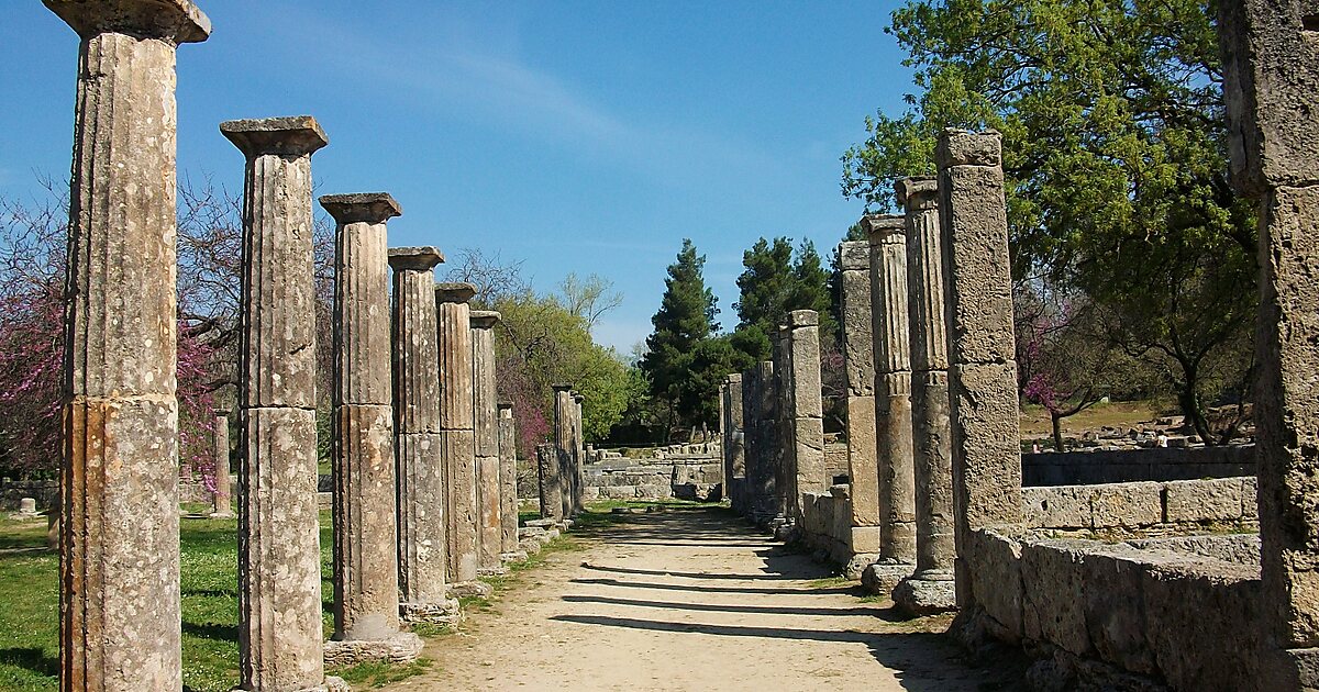 Palestra de Olimpia en Olympia, Greece, Grecia | Tripomatic