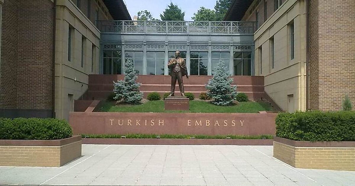 Embassy of Turkey, Washington D.C. in Kalorama Heights, Washington D.C ...