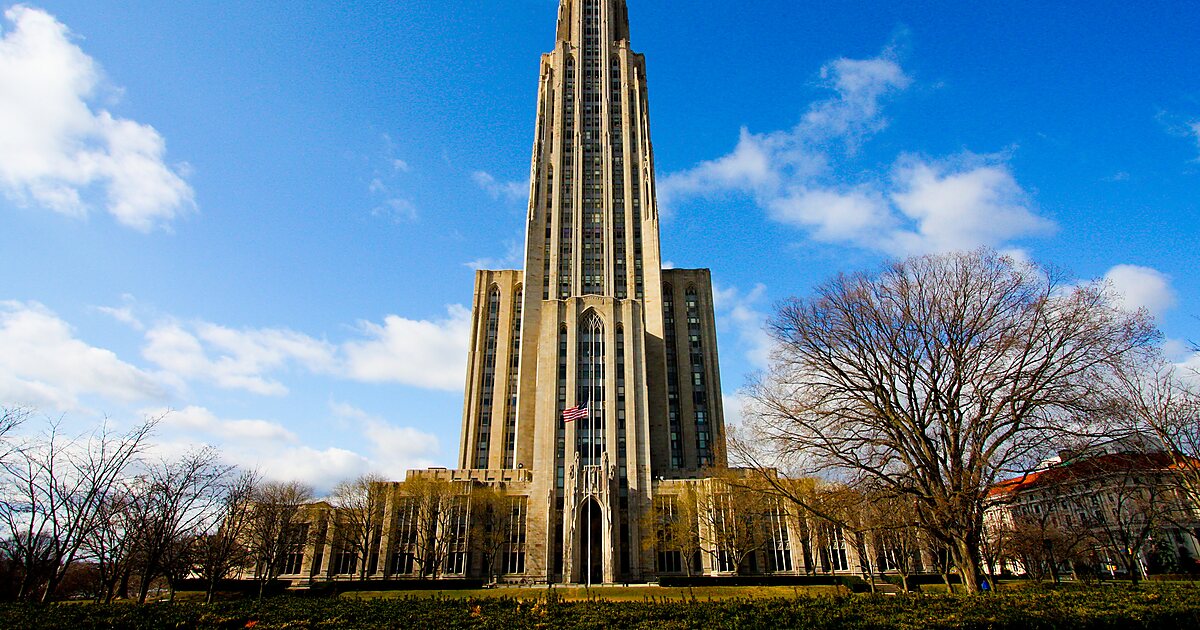 Cathedral of Learning in Allegheny County