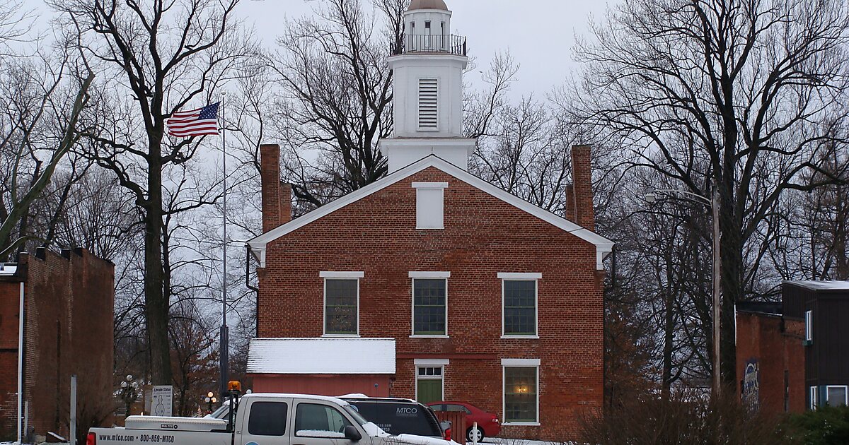 Metamora Courthouse State Historic Site in Metamora, Illinois, United ...