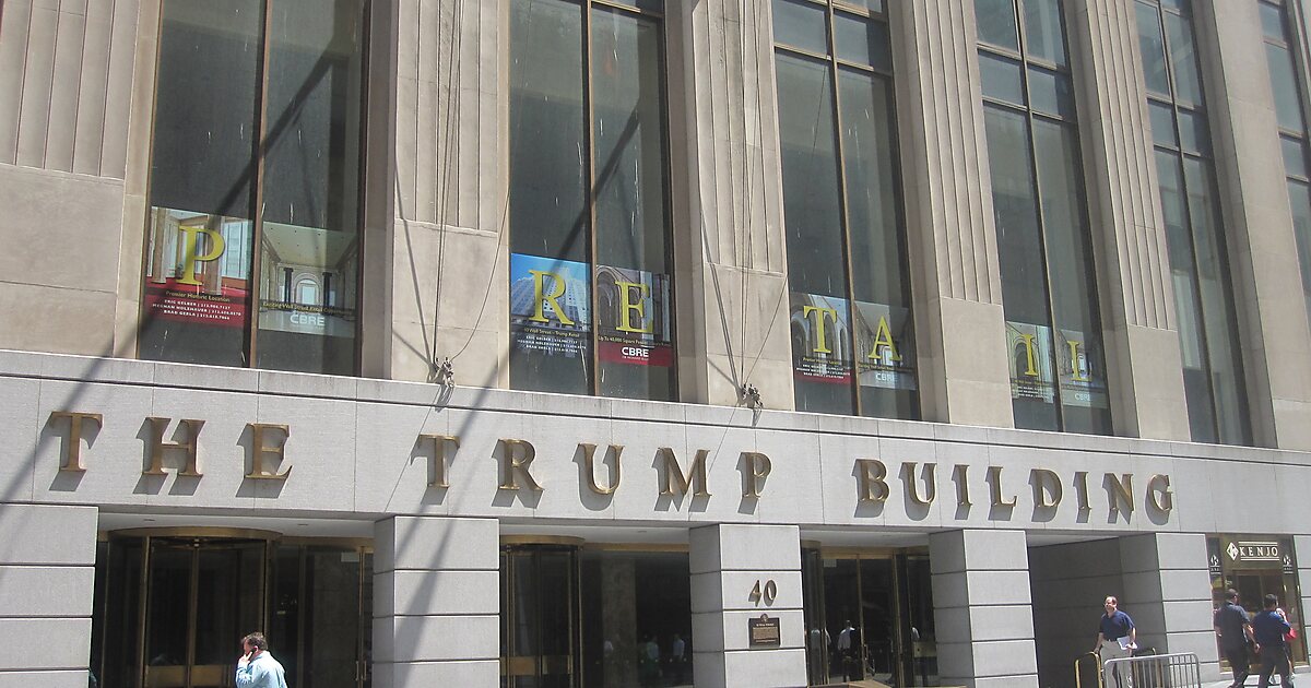The Trump Building en Nueva York