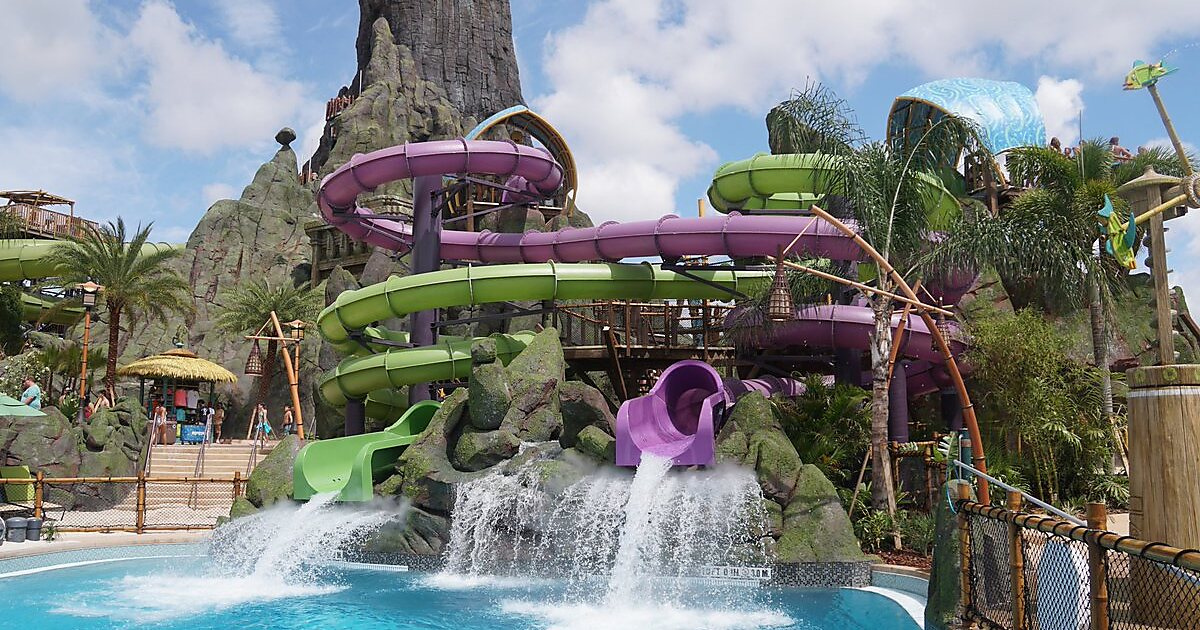 Volcano Bay en Florida Center, Orlando, Estados Unidos de América ...