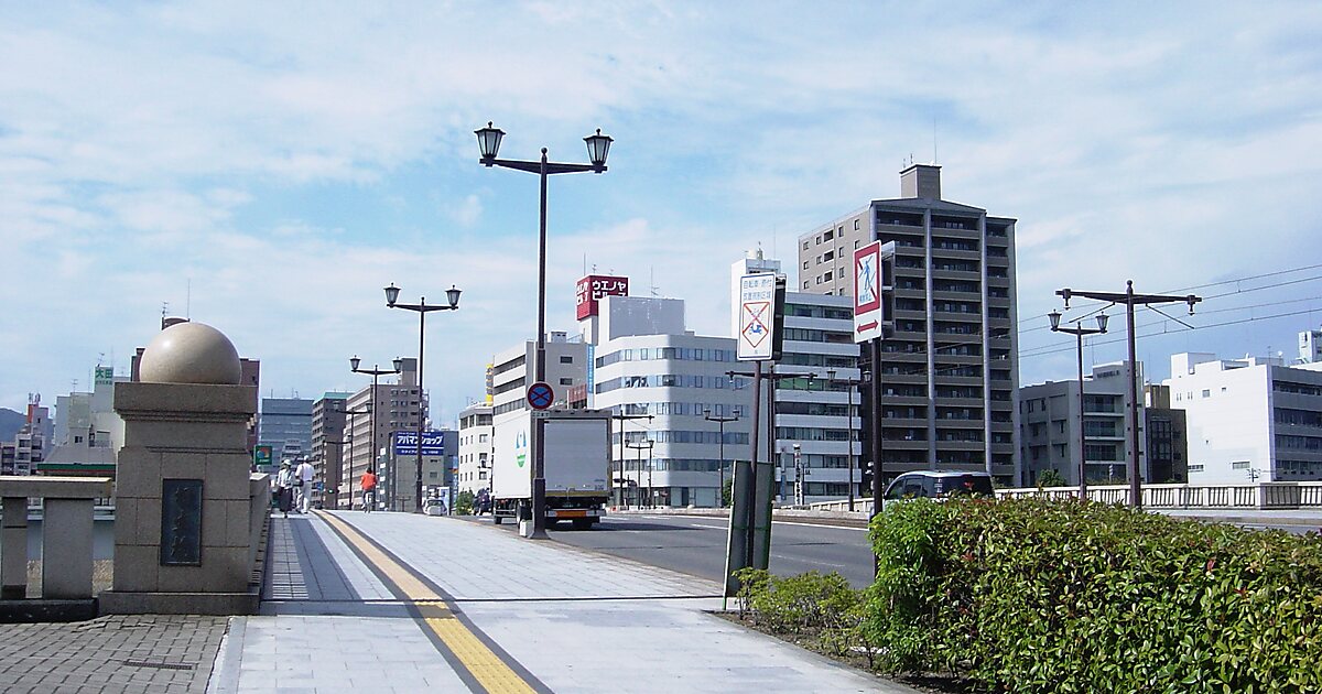 Aioi Bridge in Naka-ku, Hiroshima, Japan | Tripomatic