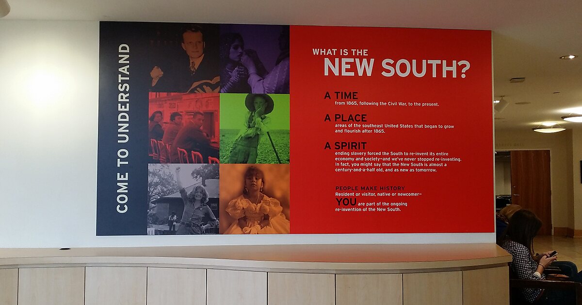 Levine Museum of the New South in Uptown Charlotte, Charlotte, North Carolina, Vereinigte ...