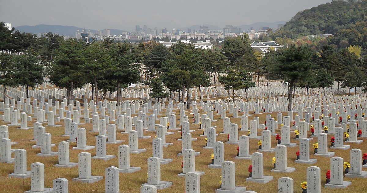 Seoul National Cemetery in Seoul