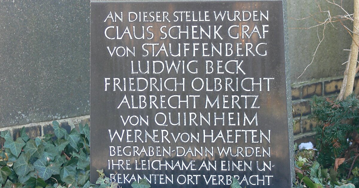 Gedenkstein für General Friedrich Olbricht in Leipzig | Tripomatic