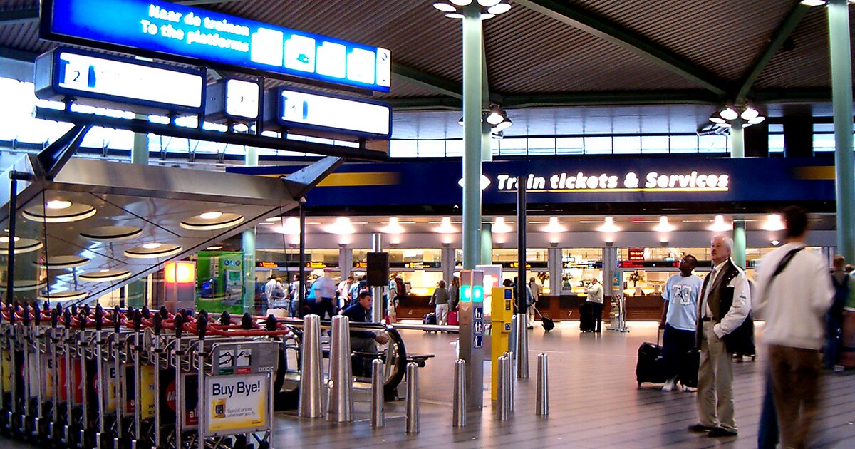 Schiphol Airport railway station in Schiphol, Netherlands | Sygic Travel