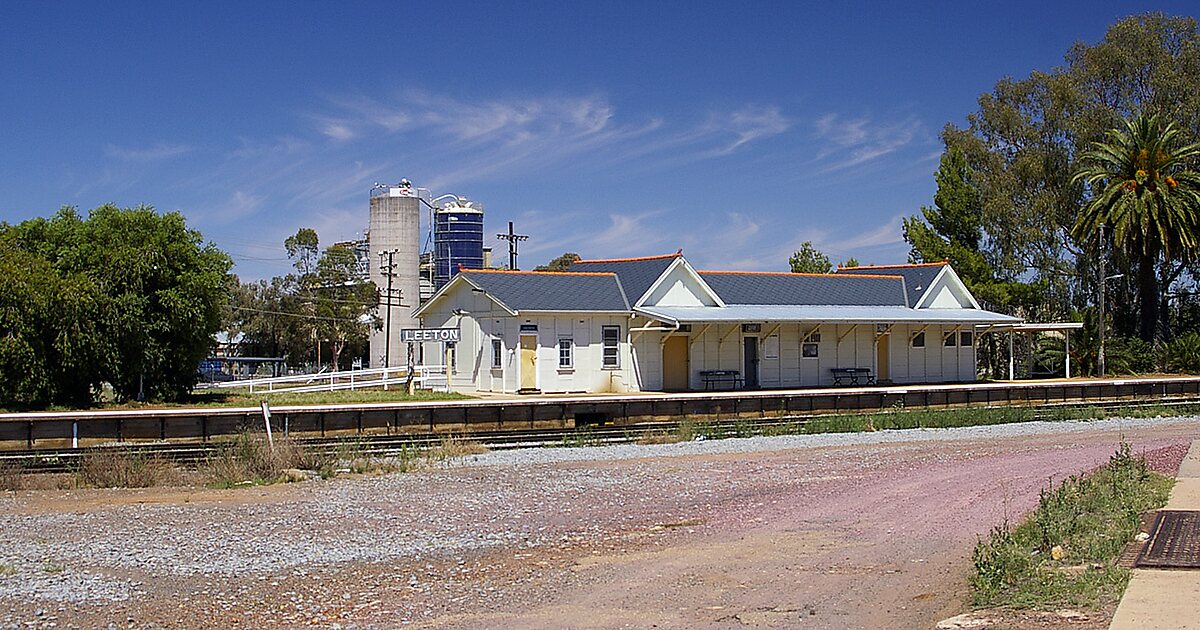 Yanco - Griffith Line in Yoogali, Griffith, New South Wales, Australia ...