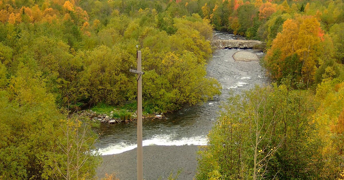 Belaya River in Kirovsk, Murmansk Oblast, Russia | Tripomatic