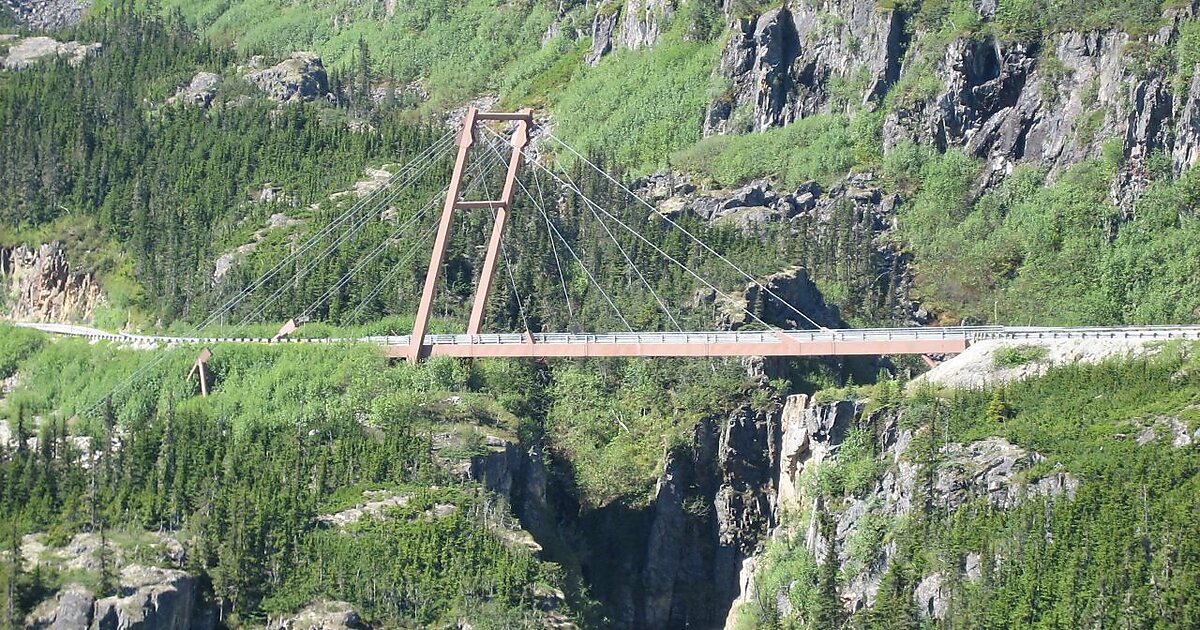 Captain William Moore Bridge in Skagway | Tripomatic