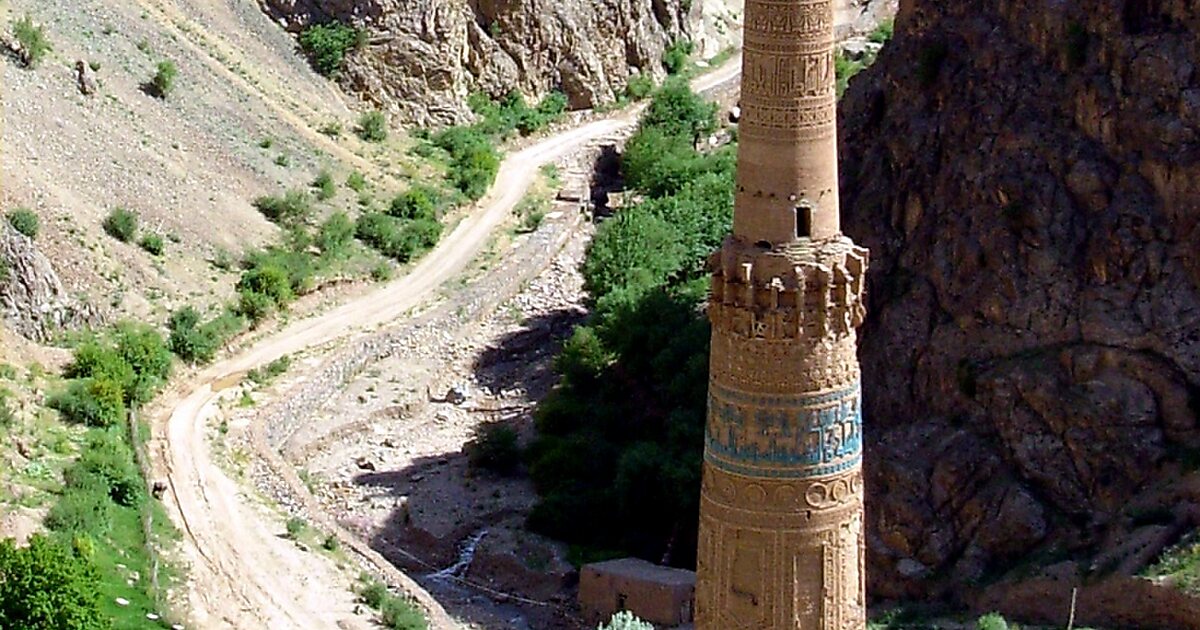 Shahrak District, Afghanistan的查姆回教寺院尖塔和考古遗址 | Tripomatic