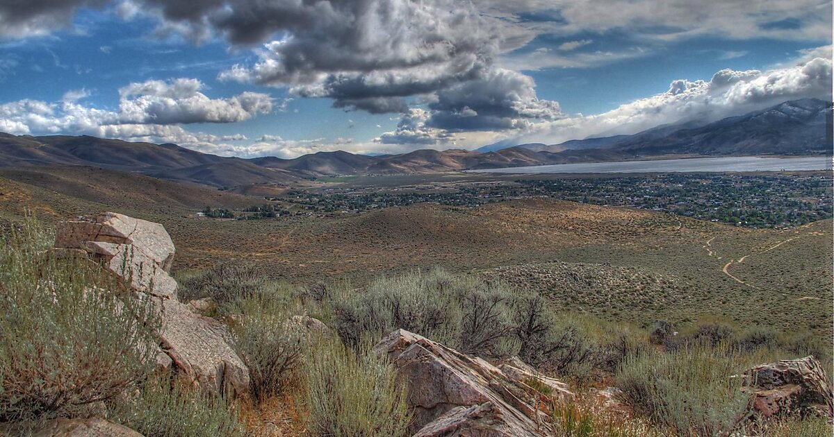 Washoe Lake in Washoe County, Nevada, United States | Tripomatic