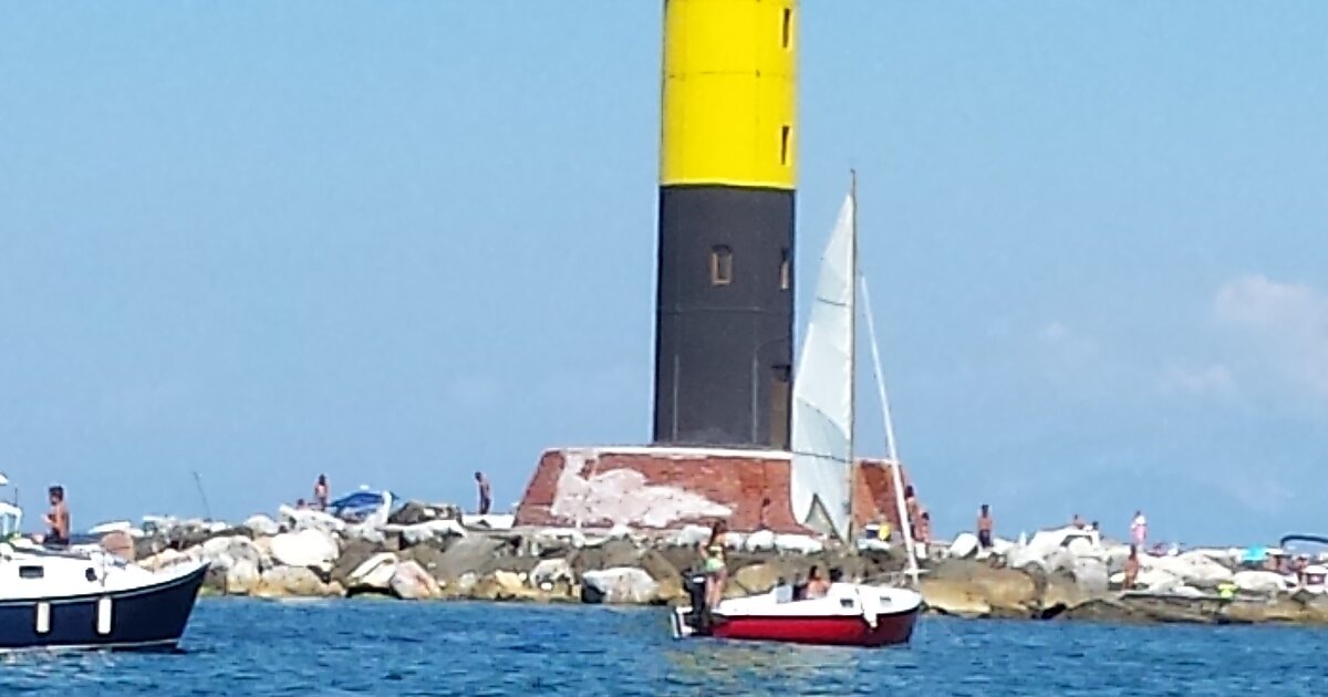 Meloria south end Lighthouse in Tuscan Archipelago, Italy | Tripomatic