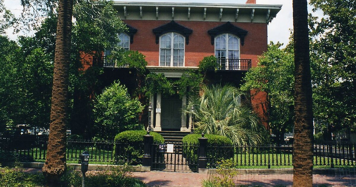 Mercer Williams House Museum in Savannah Historic District, Savannah ...