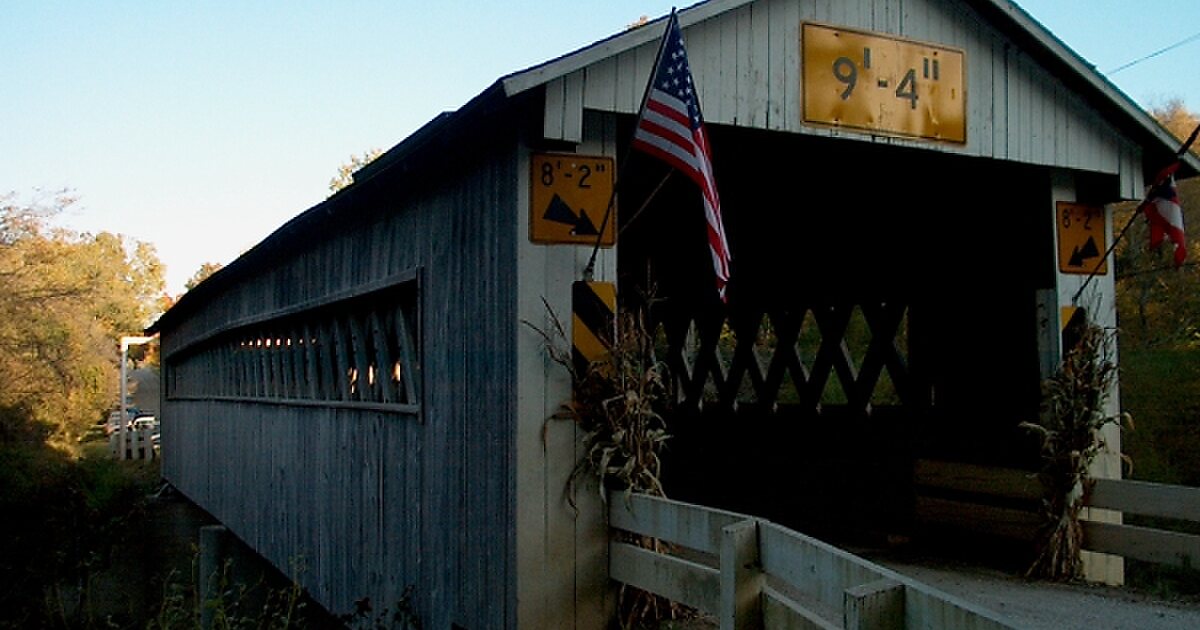 Root Road Covered Bridge in Ohio, USA | Sygic Travel