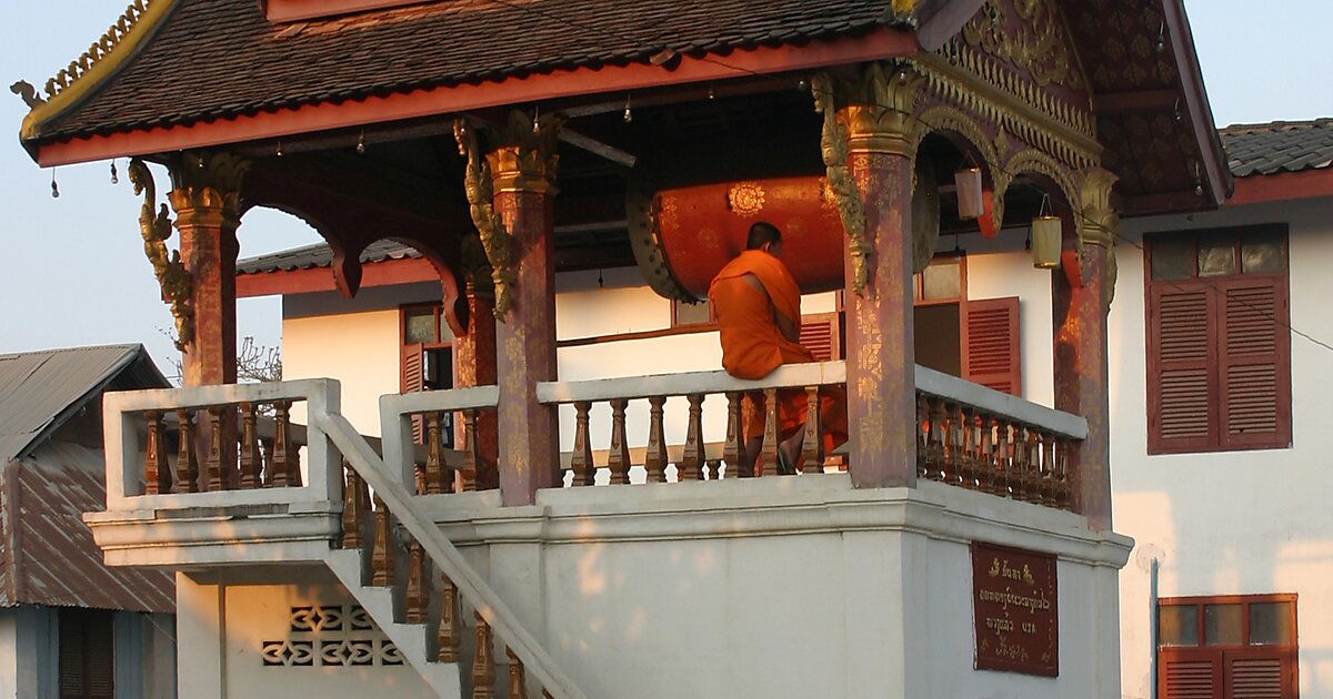 Wat Manorom in Luang Prabang, Laos | Tripomatic
