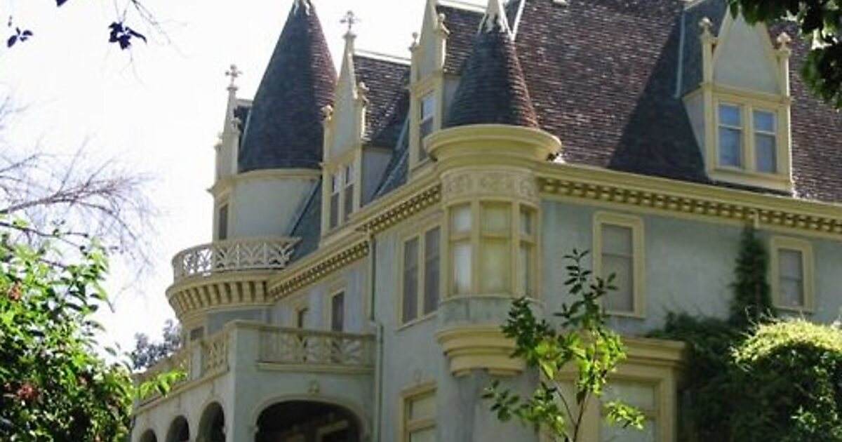 Kimberly Crest House and Gardens in Redlands, California, United States ...