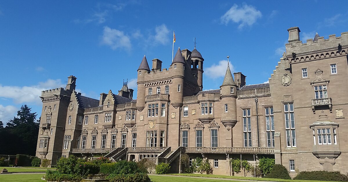 Kinnaird Castle in Angus, Scotland, UK | Tripomatic