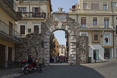 Taormina Printable Tourist Map | Sygic Travel