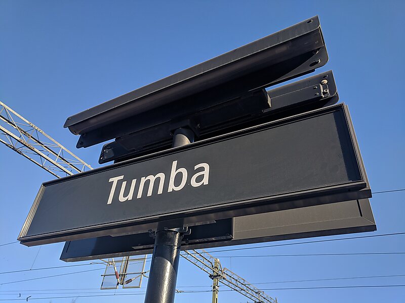 Tumba railway station in Tumba, Sweden | Tripomatic