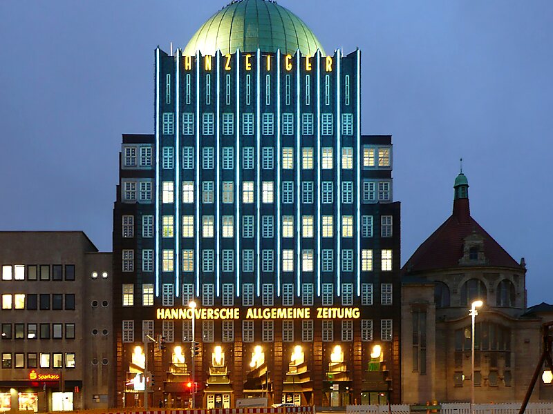 Anzeiger-Hochhaus in Hannover, Deutschland | Sygic Travel