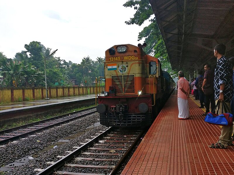 Kottarakara railway station in Kottarakkara, India | Tripomatic