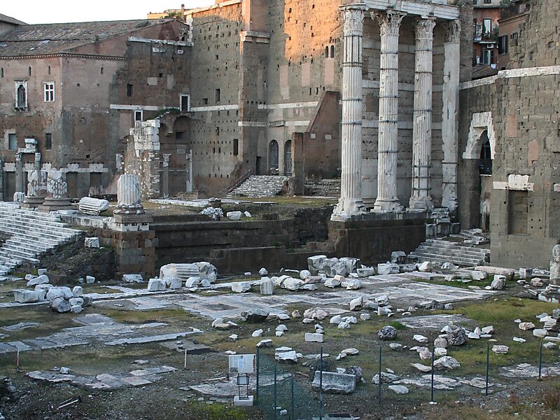 Temple of Mars Ultor in Rione I Monti, Rome, Italy | Tripomatic