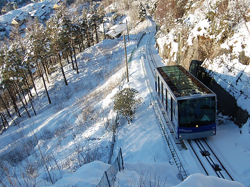 Fløibanen in Bryggen, Bergen, Norway | Tripomatic