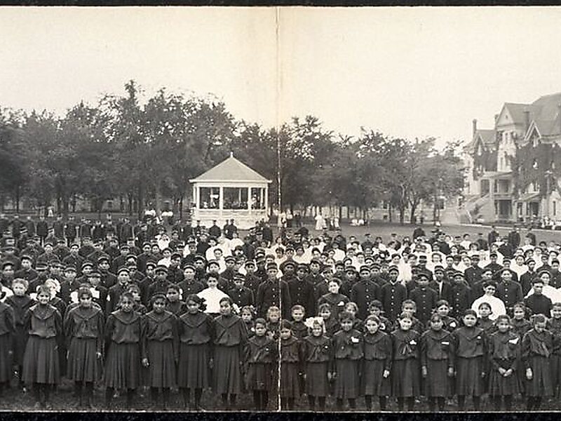 Haskell University in Lawrence, Kansas, Vereinigte Staaten von Amerika ...