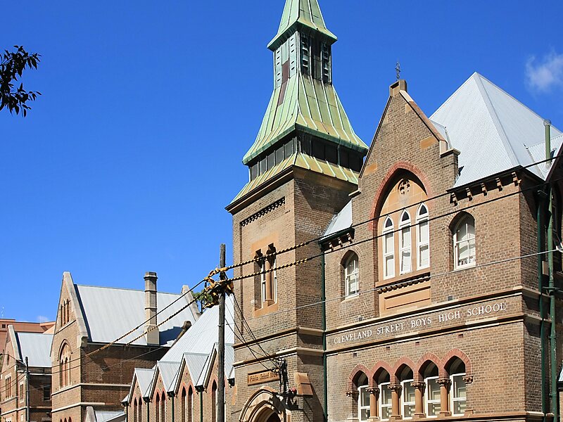 Inner Sydney High School in Surry Hills, New South Wales, Sydney ...