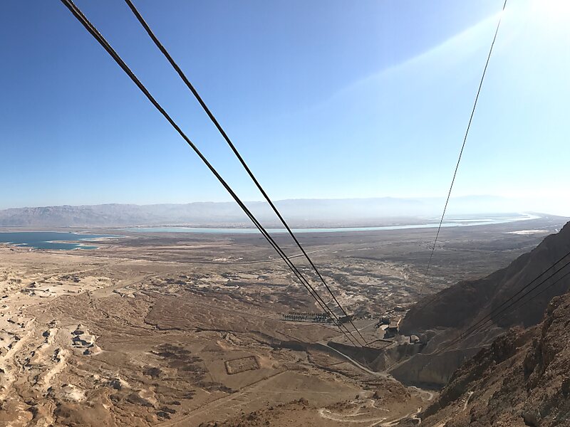 Masada cableway in Southern District, Israel | Tripomatic