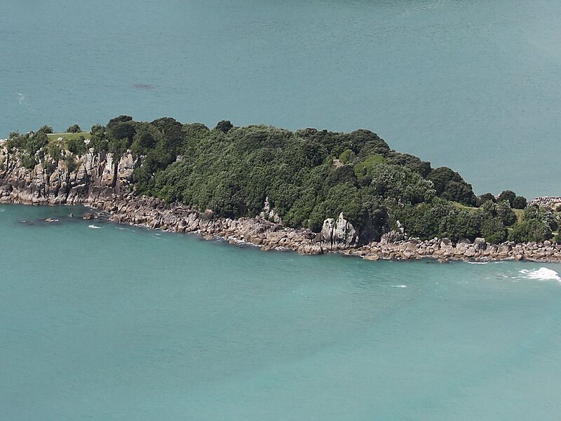 Moturiki Island (Leisure Island) in Mount Maunganui, New Zealand ...